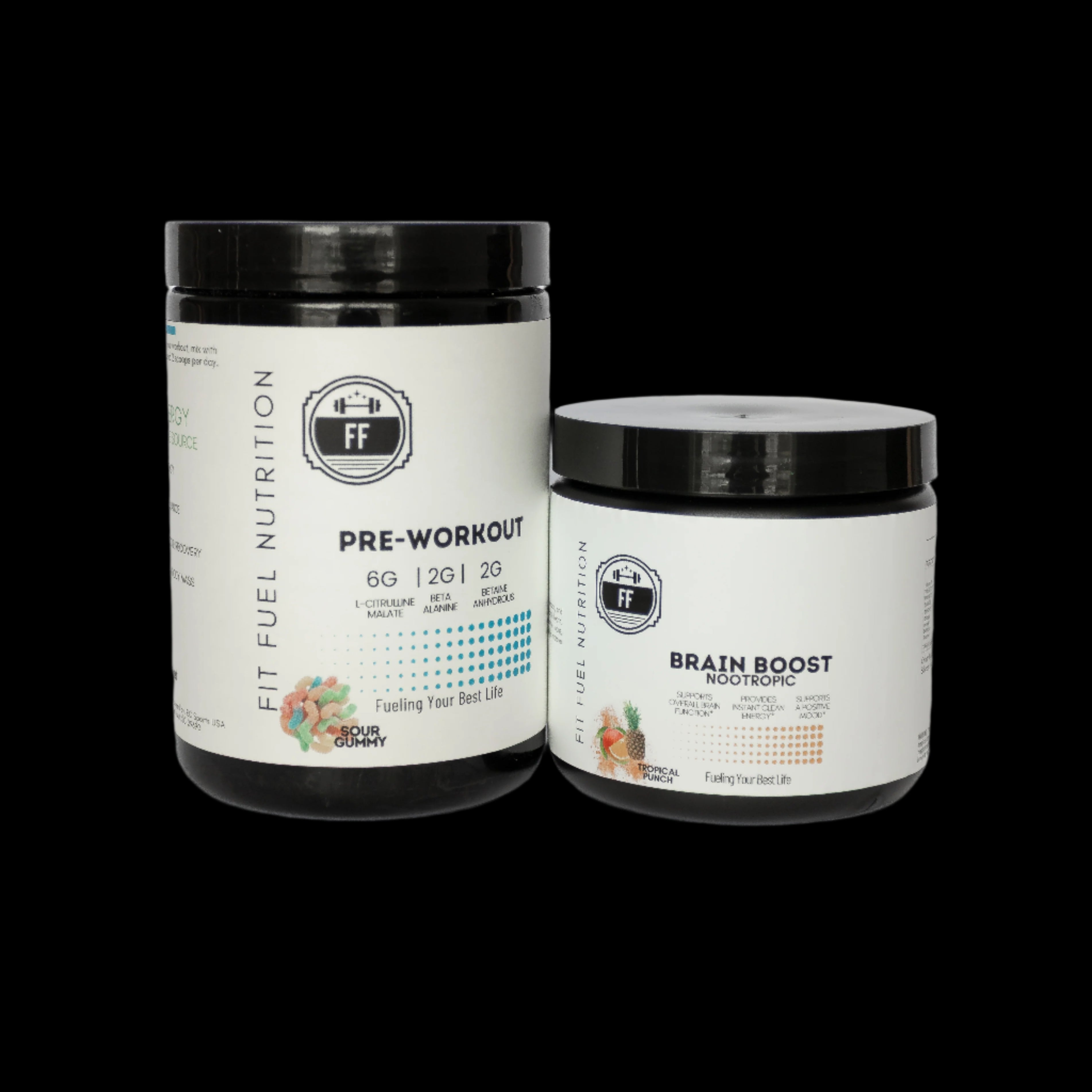 Pre Workout Stack - Brainboost & Pre-Workout – Fit Fuel Nutrition USA